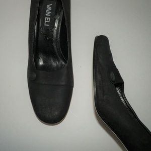 Vaneli | Shoes | Vaneli Black Suede Heels | Poshmark